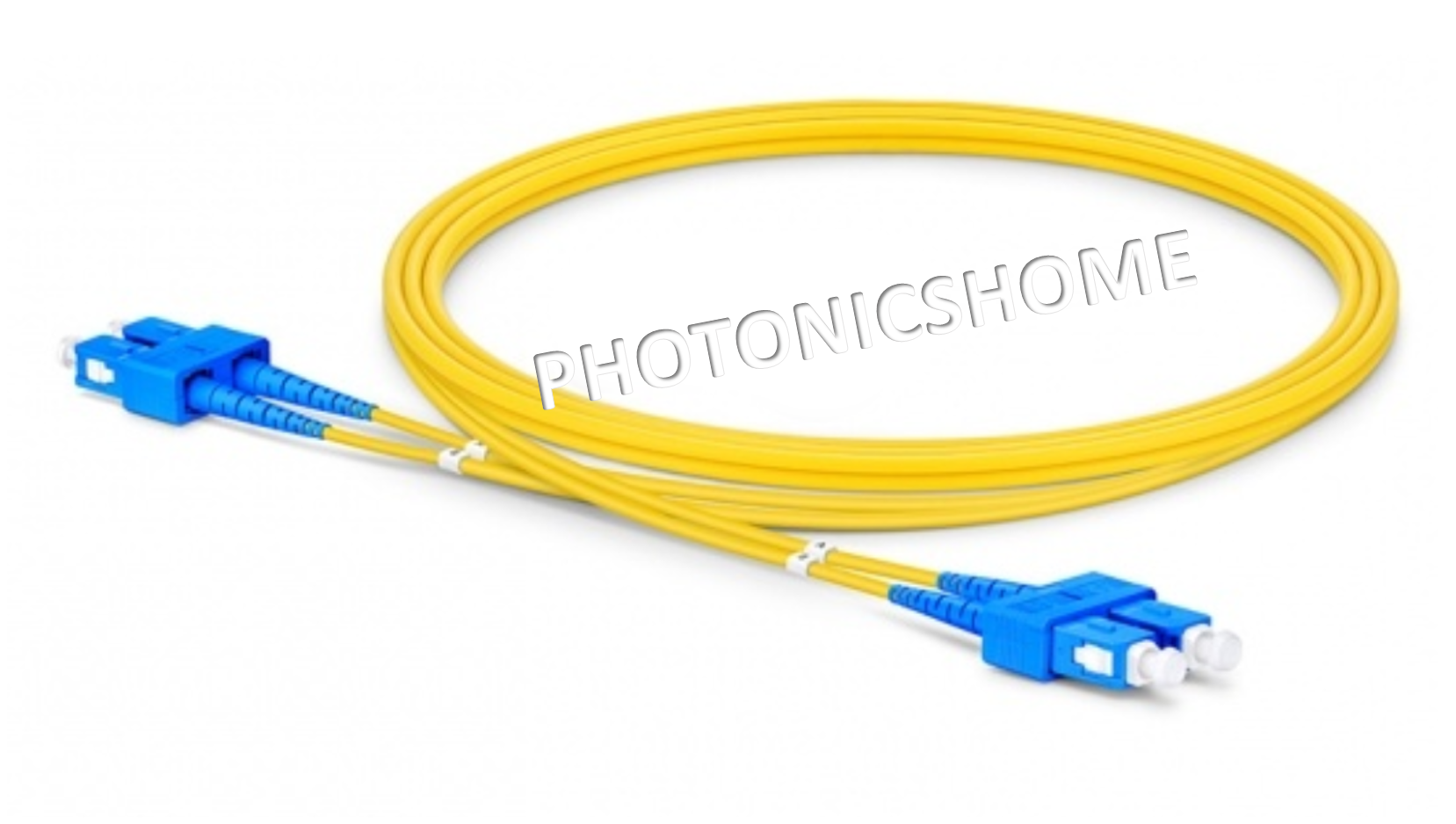 Premium SMF SC/UPC to SC/UPC Patch Cord, Duplex, LSZH, 2mm Jacket