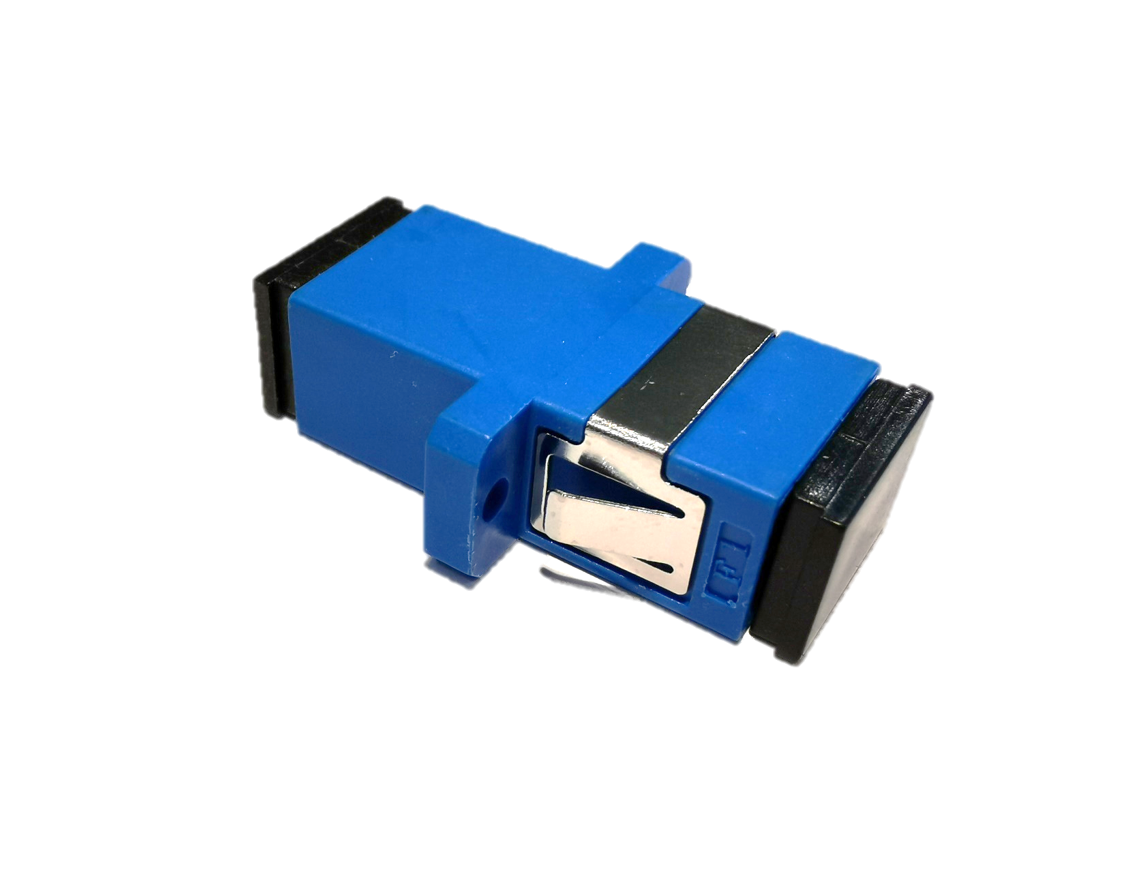 SC/PC Adapter, SM, Simplex, with Flange, Ceramic Sleeve